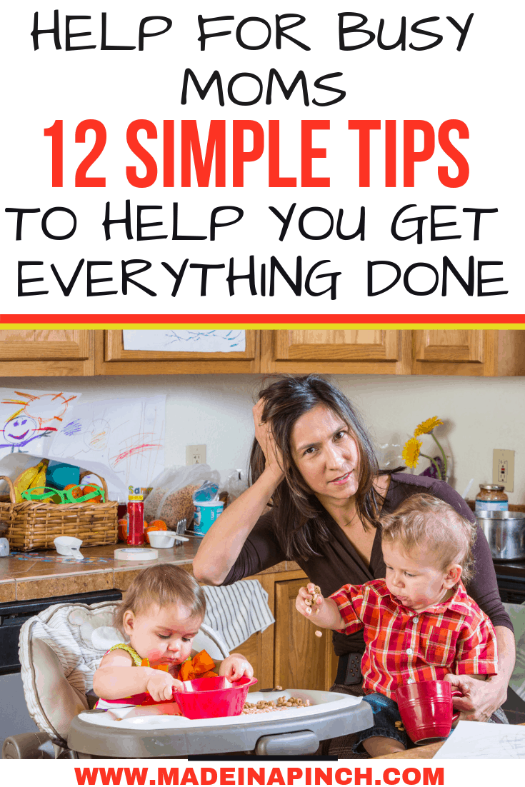 12 Genius Time Management Strategies for Busy Moms - Made In A Pinch