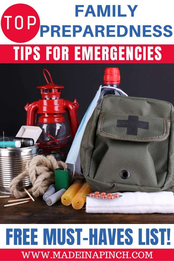 Your Family Preparedness Plan Must-Haves for Success - Made In A Pinch
