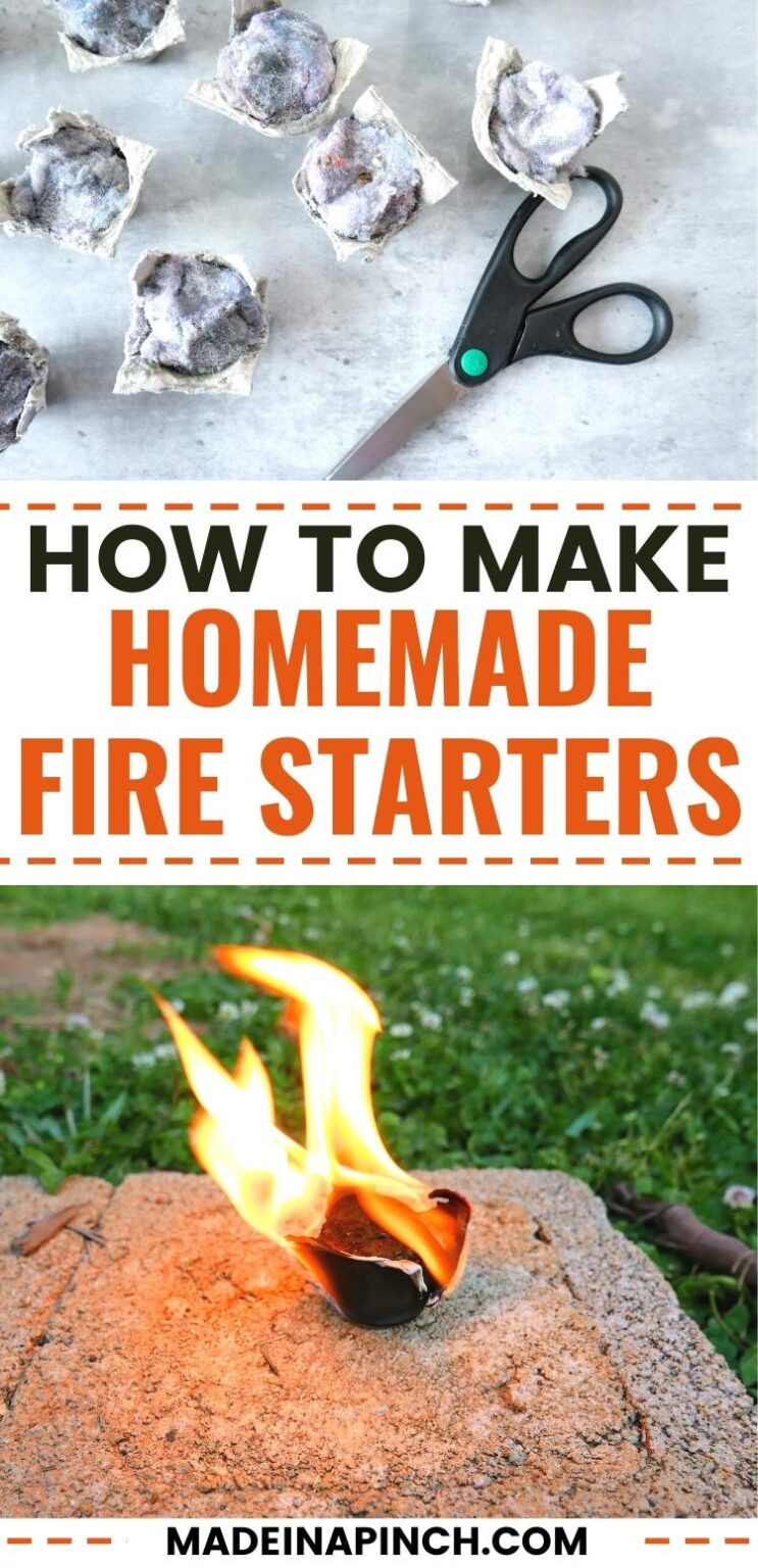How To Make The BEST DIY Homemade Fire Starters - Made In A Pinch