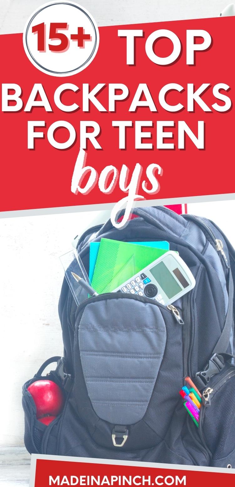 15 Insanely Perfect Backpacks For Teen Boys - Made In A Pinch