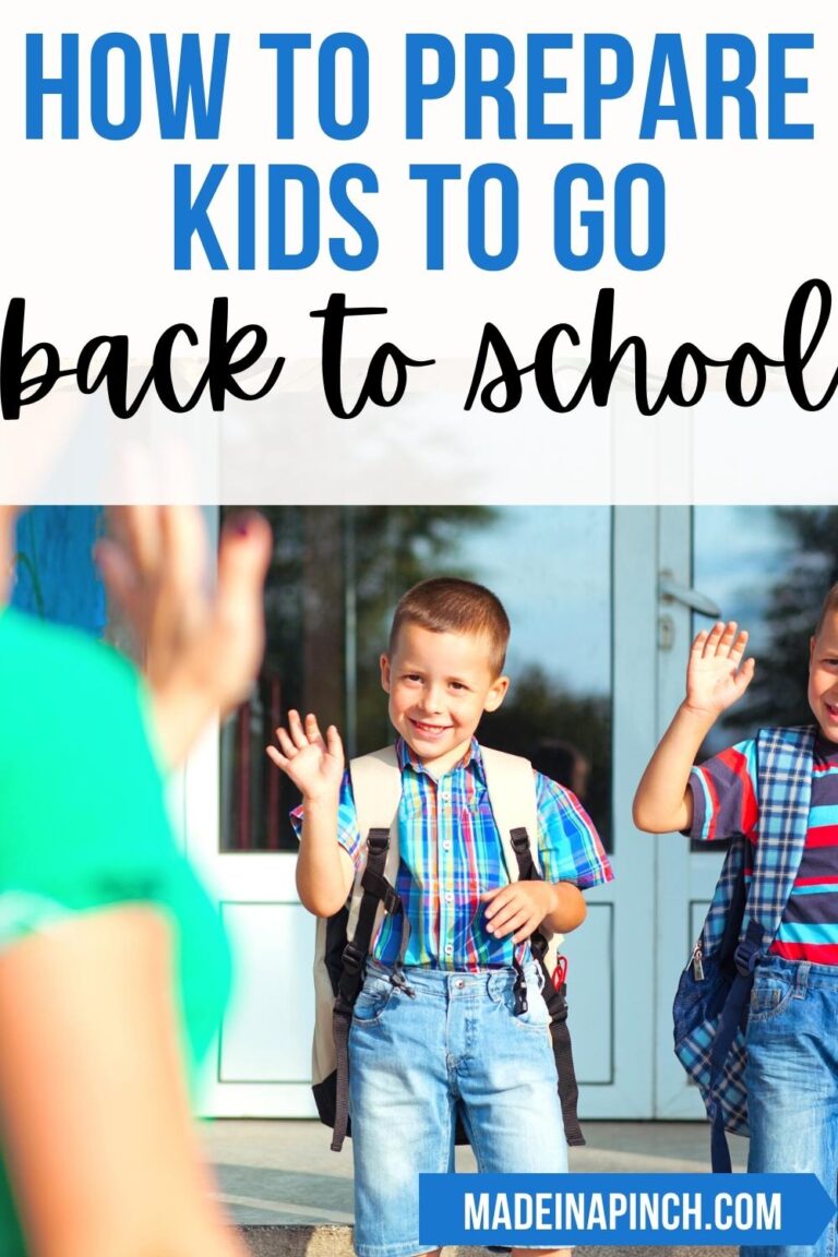 Top Back-To-School Preparation Tips & Activities - Made In A Pinch