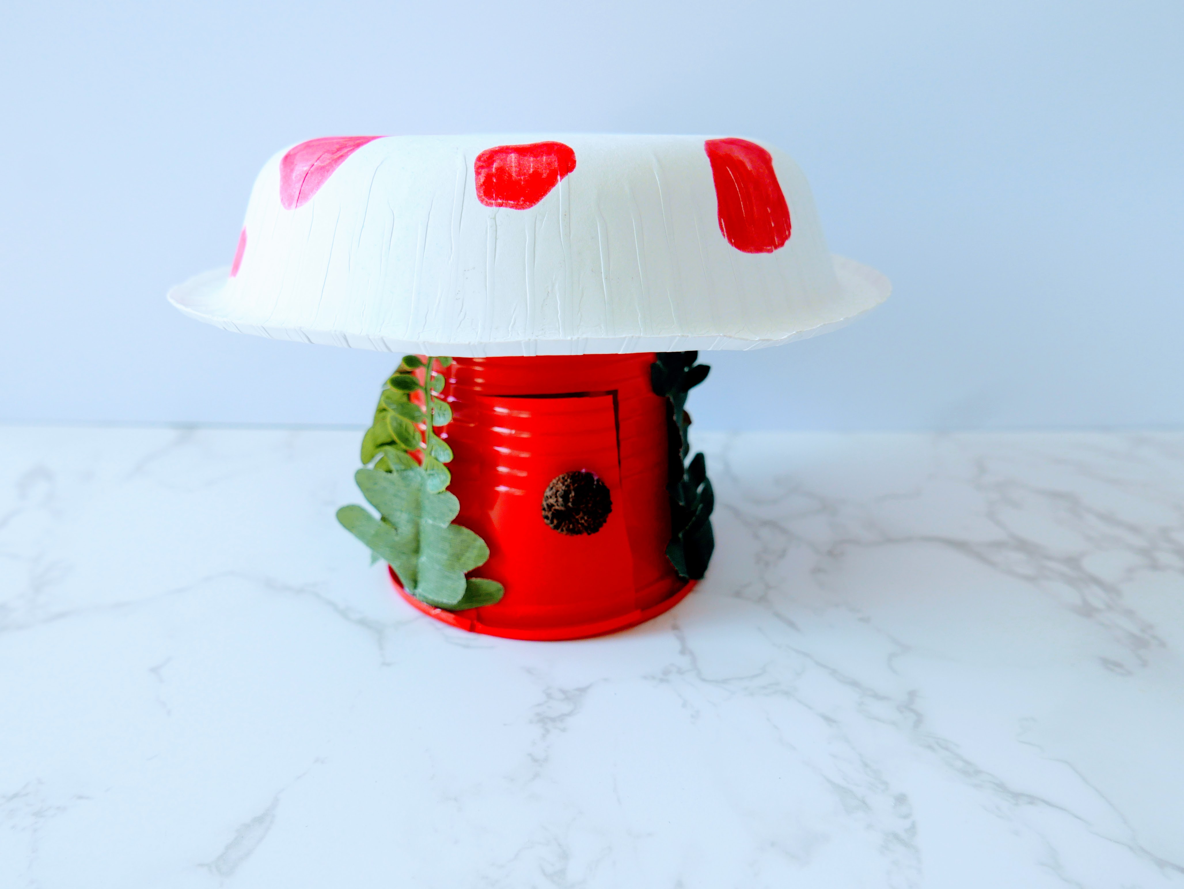 How To Make A DIY Mushroom Fairy House - Made In A Pinch