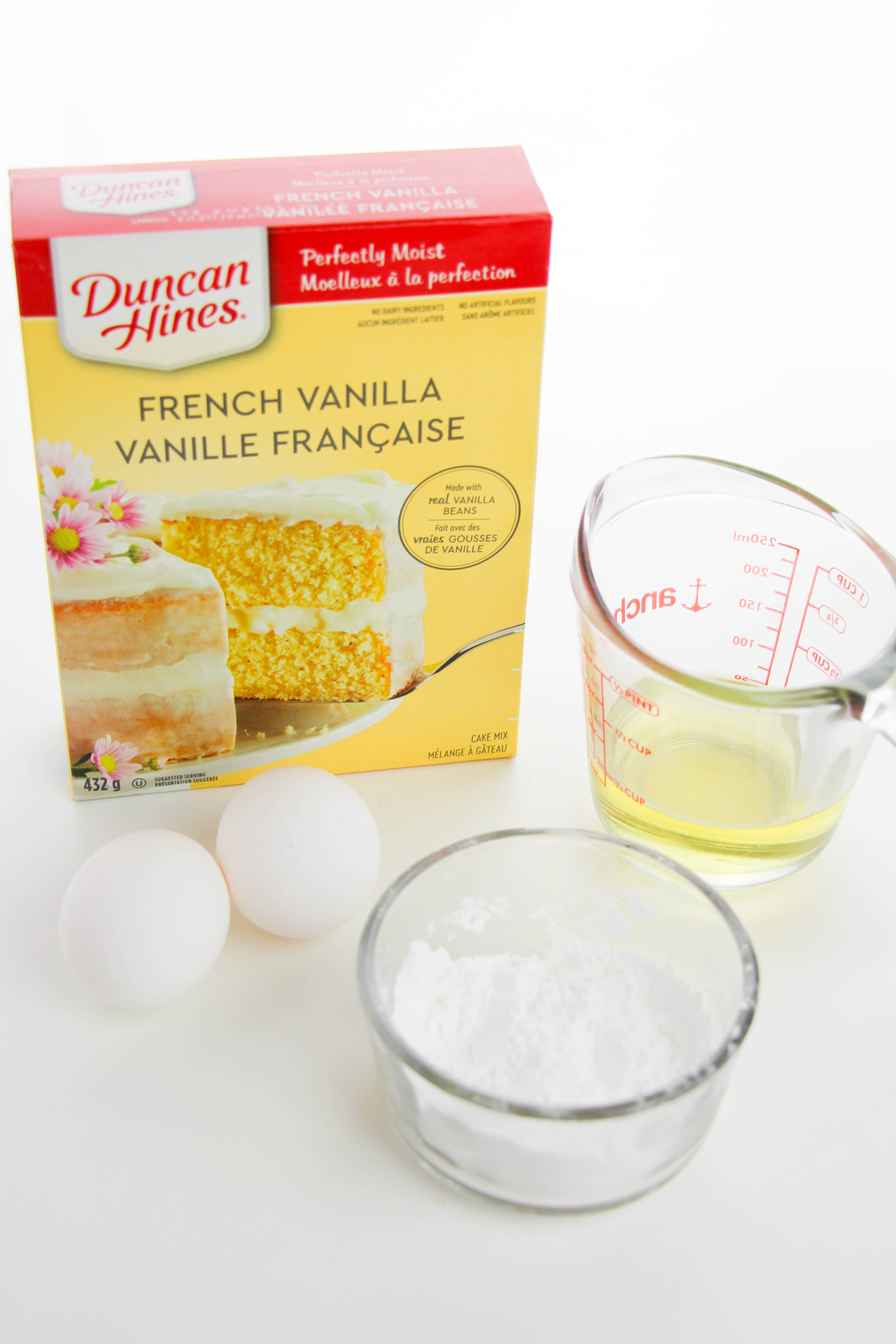 Easy Vanilla Crinkle Cookies (Cake Mix Recipe!) - Made In A Pinch