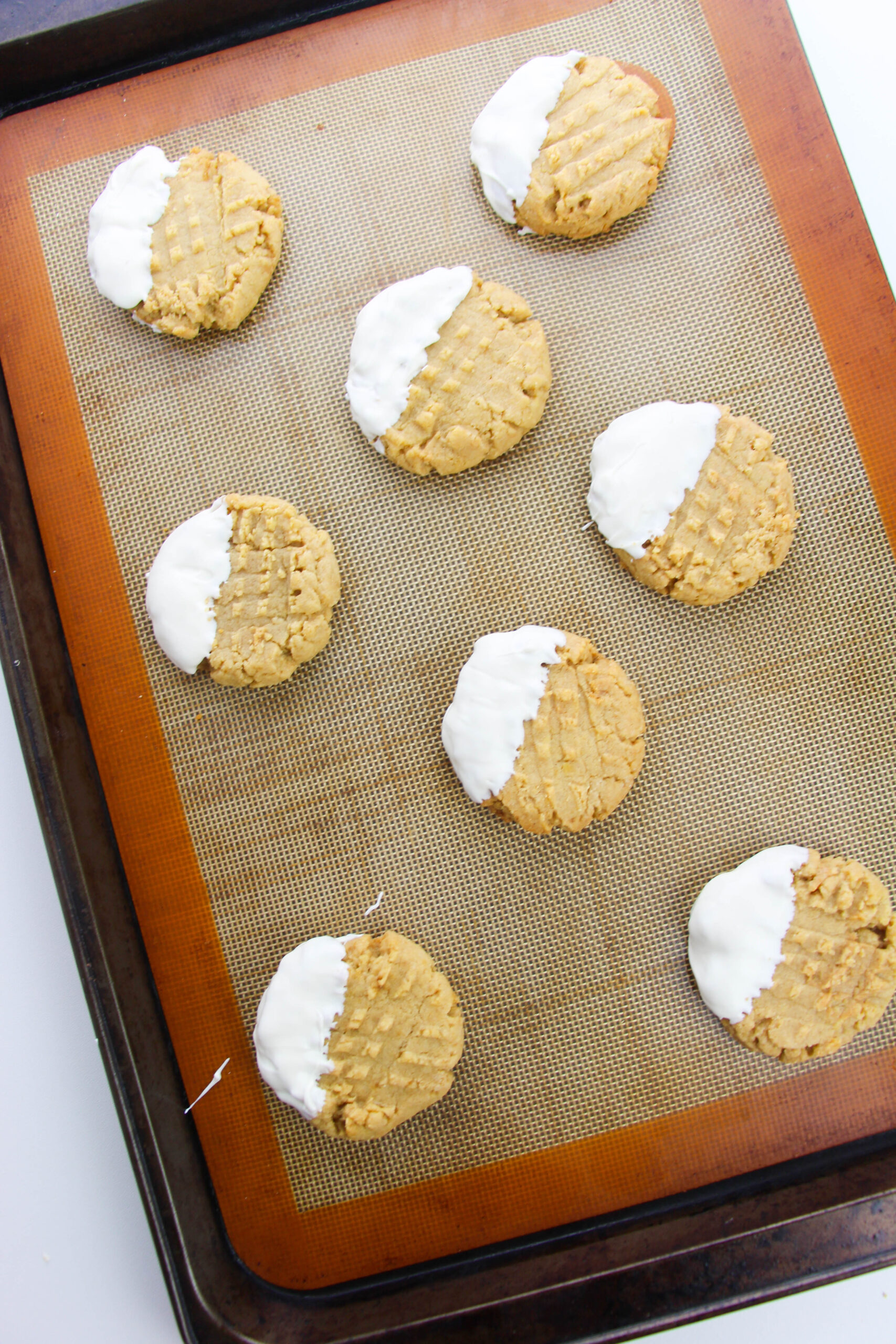 Christmas Peanut Butter Cookies - Made In A Pinch