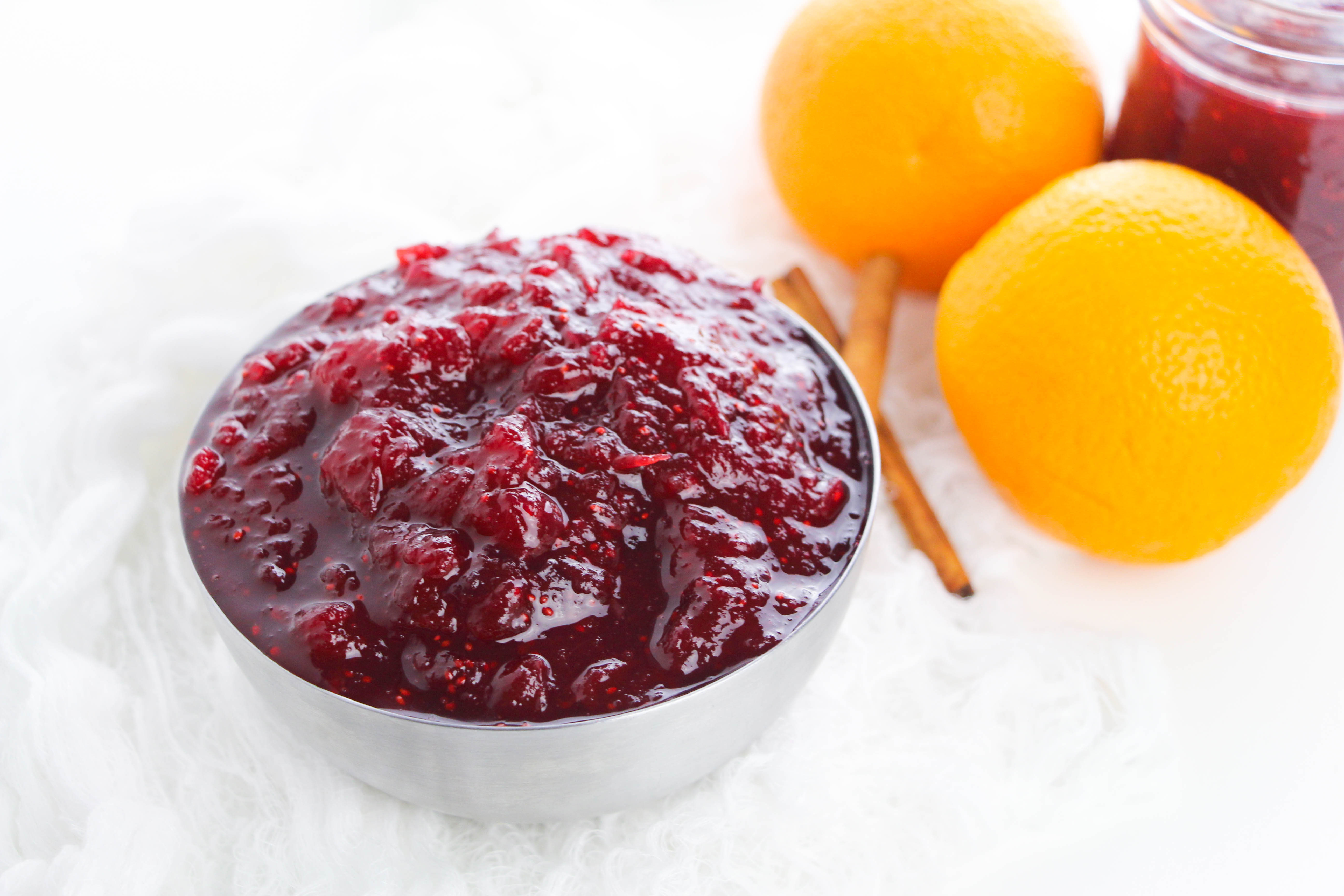 How To Make Cranberry Orange Sauce - Made In A Pinch