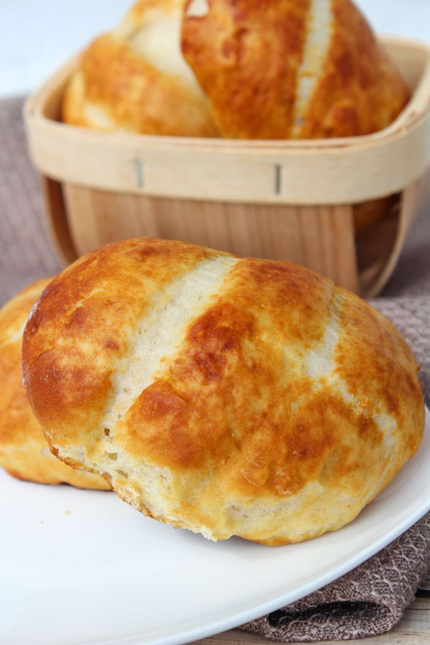 Pretzel Bread Rolls - Made In A Pinch