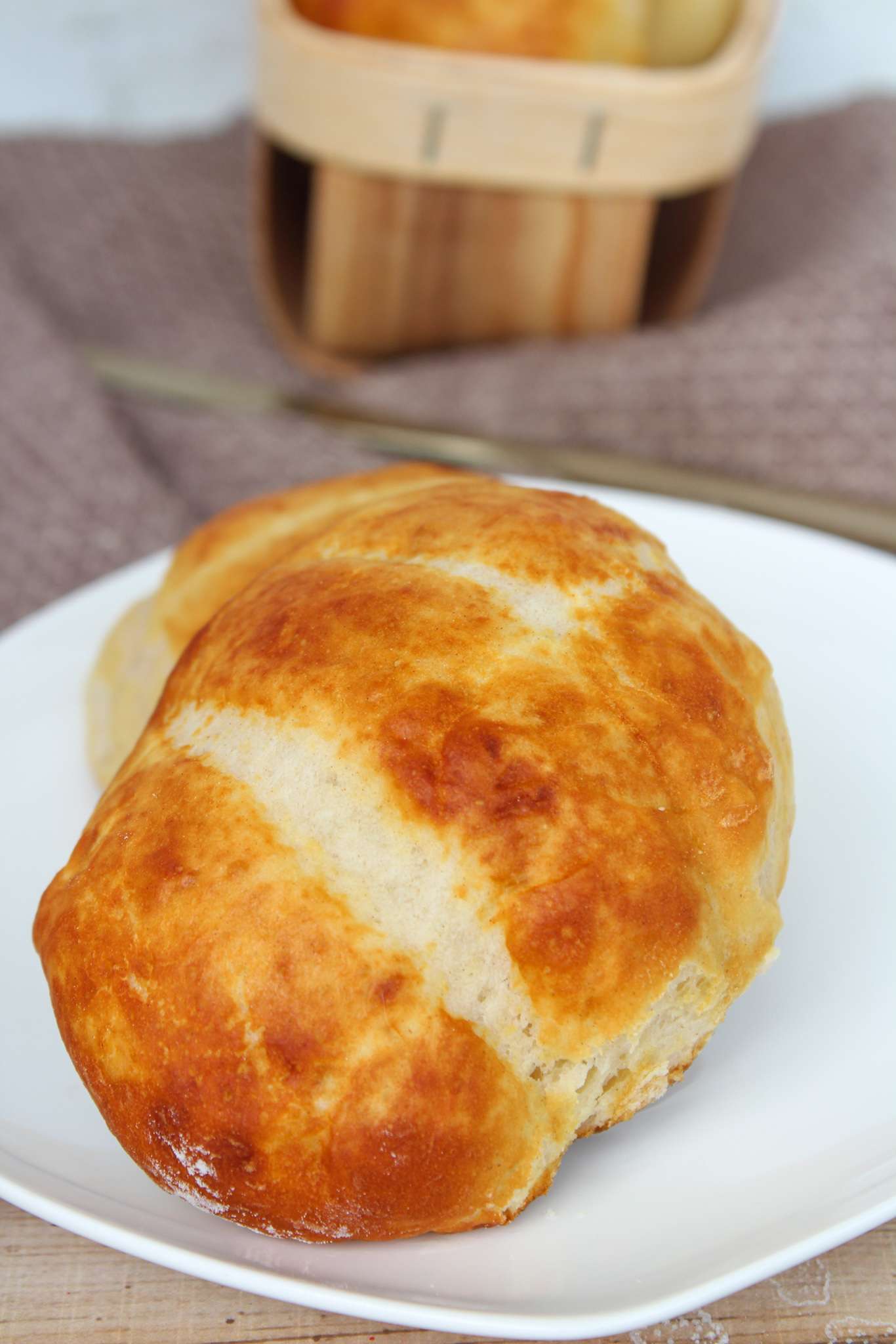 Pretzel Bread Rolls - Made In A Pinch