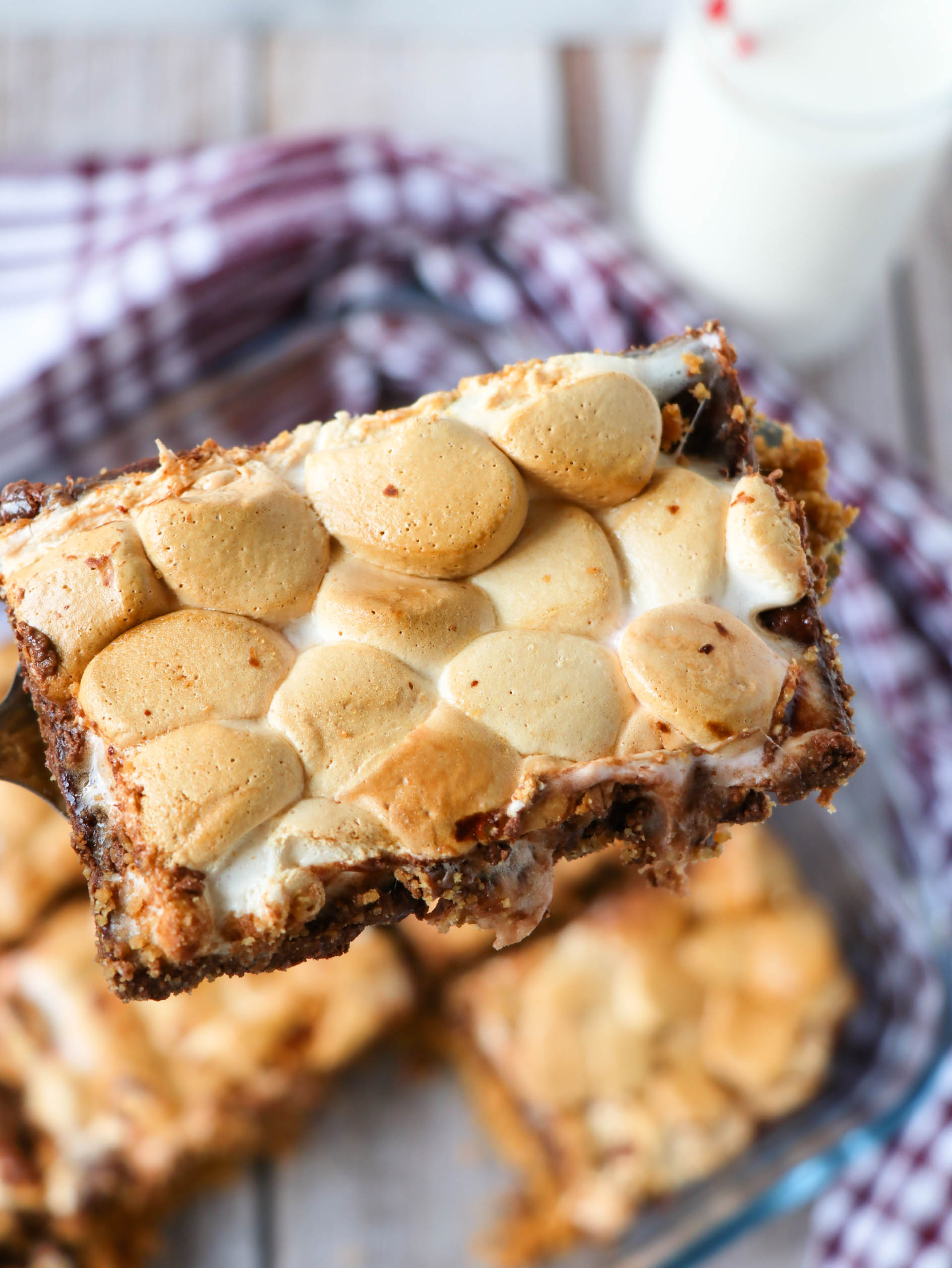 Easy S'mores Bars (Starbucks Copycat) - Made In A Pinch