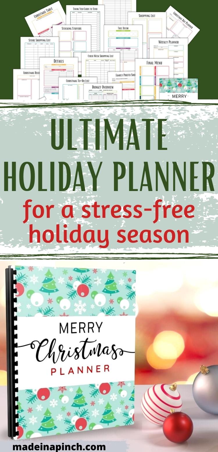 Christmas Planner For A Stress-Free Holiday Season - Made In A Pinch