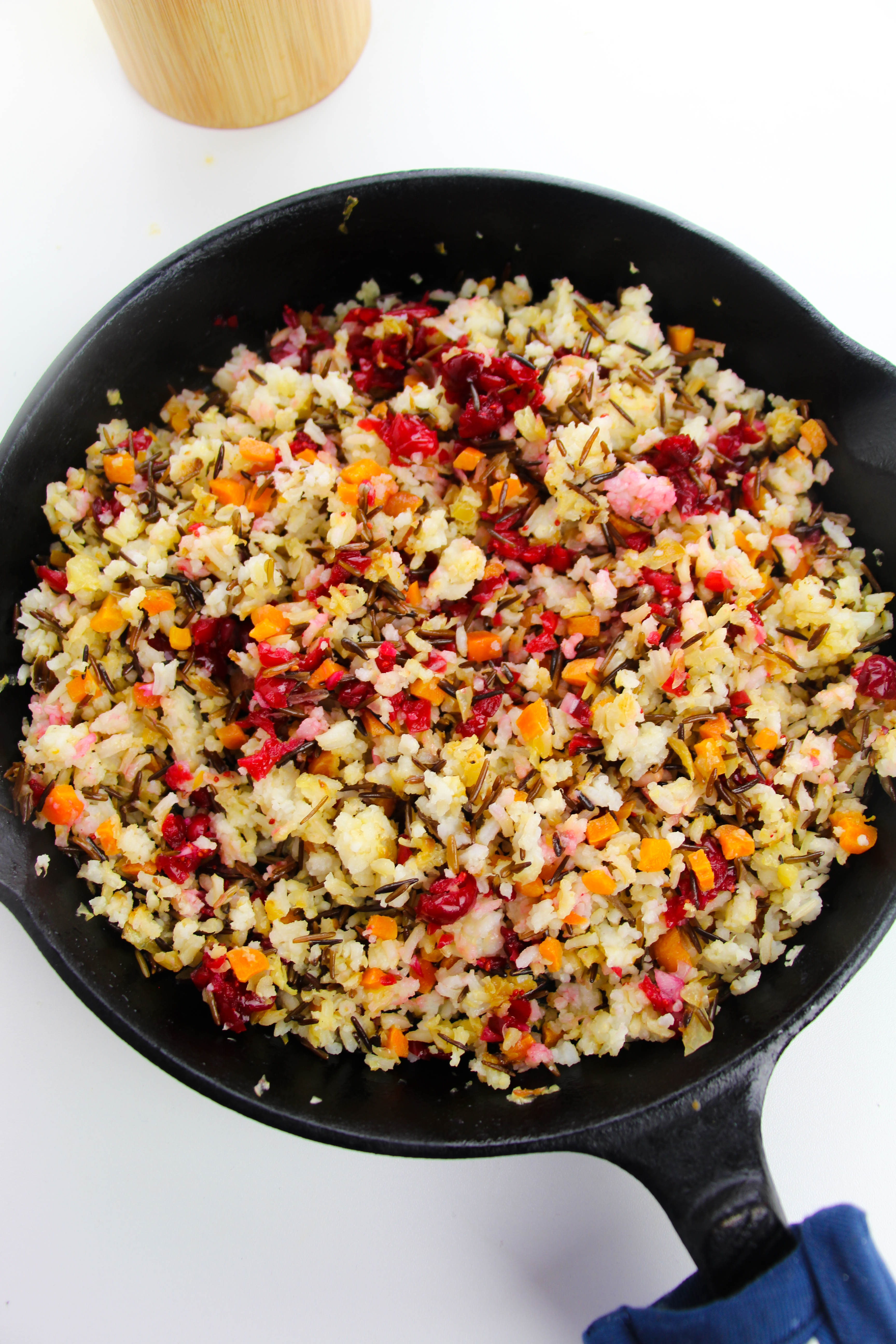 Easy Wild Rice Pilaf With Cranberries and Pecans - Made In A Pinch