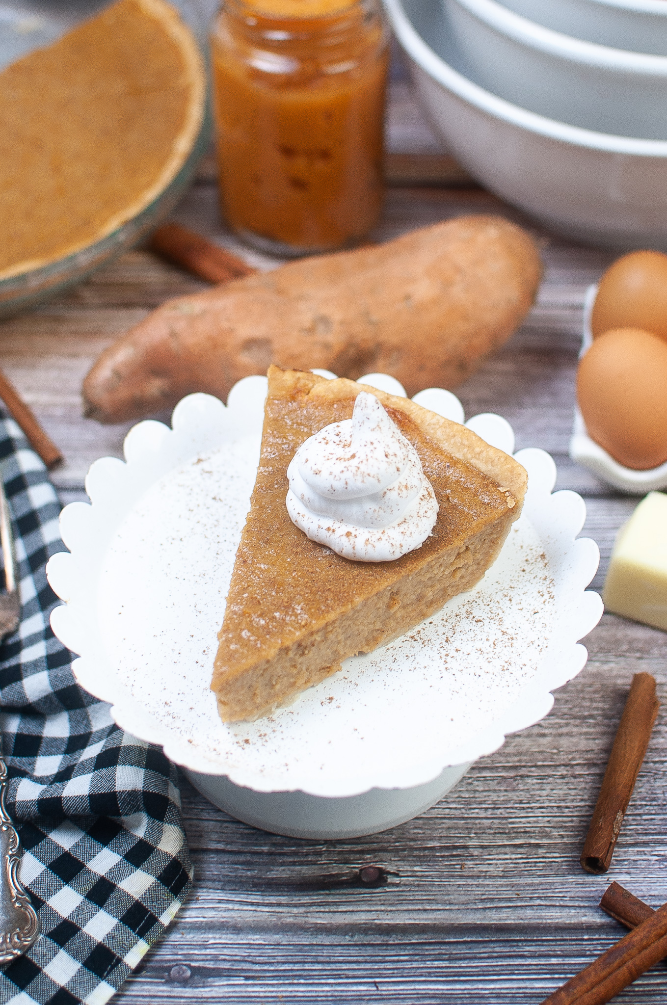 Easy Sweet Potato Pie - Made In A Pinch
