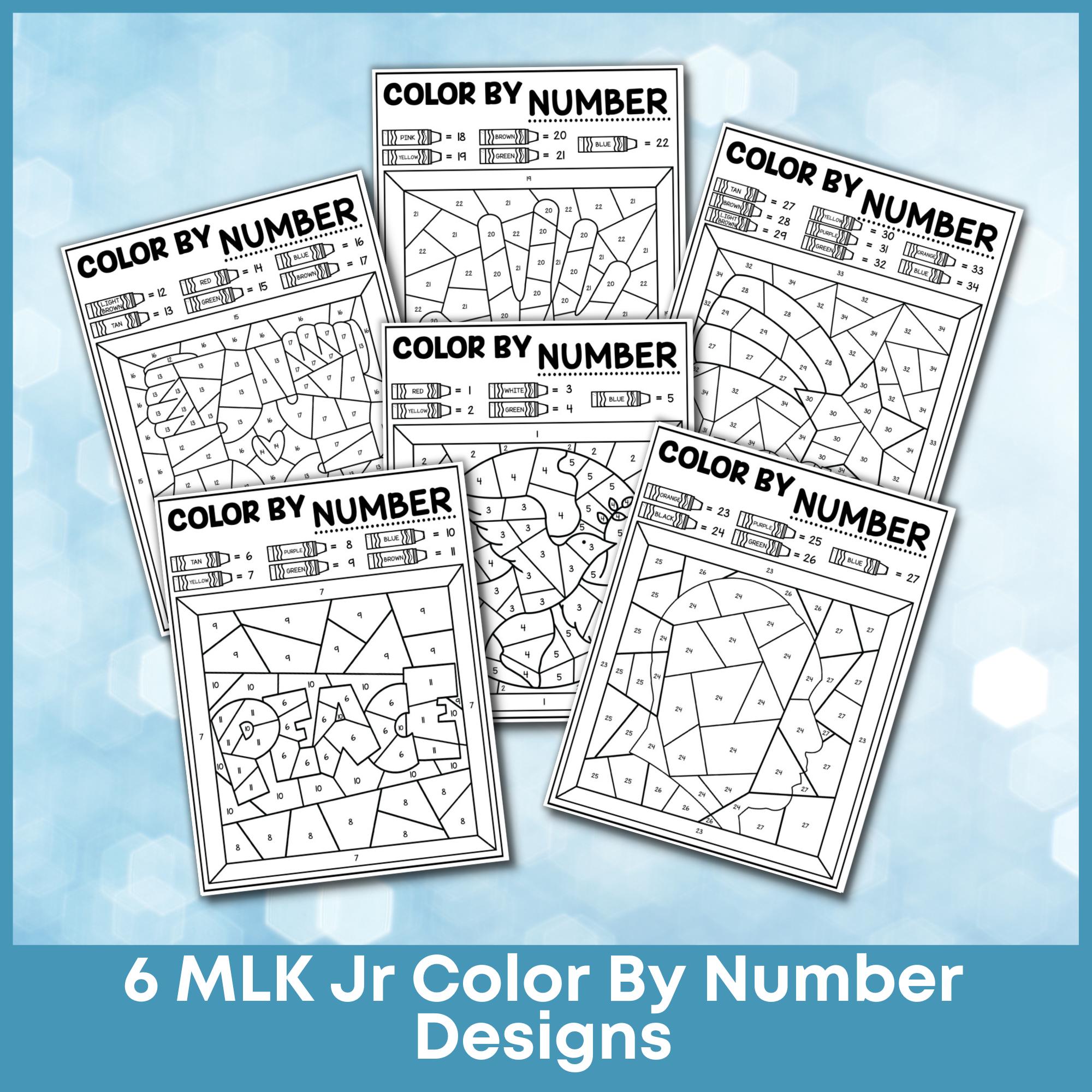 Free Martin Luther King Jr. Coloring Pages - Made In A Pinch