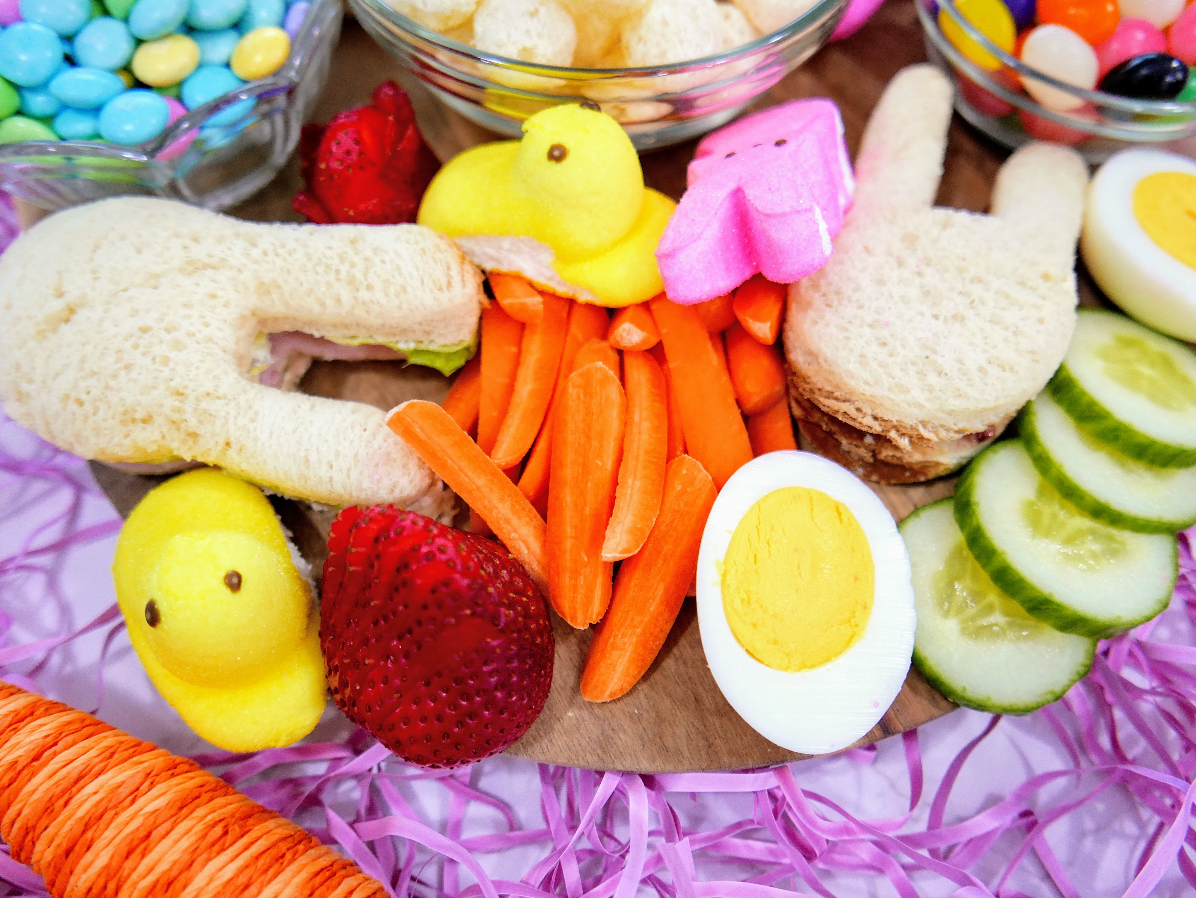 Easy Kid-Approved Easter Charcuterie Board Appetizer - Made In A Pinch