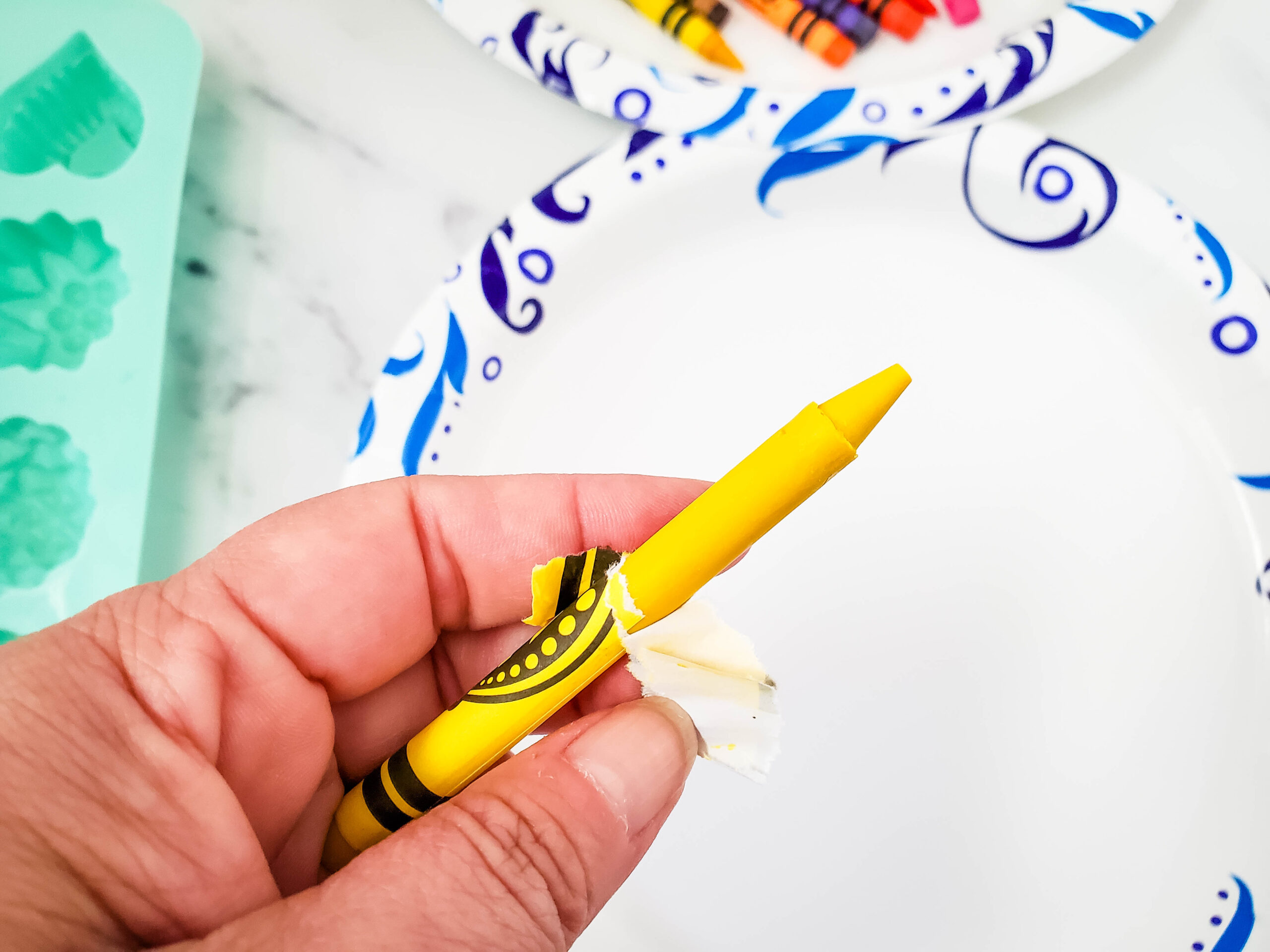 How To Melt Crayons Into New Shapes - Made In A Pinch