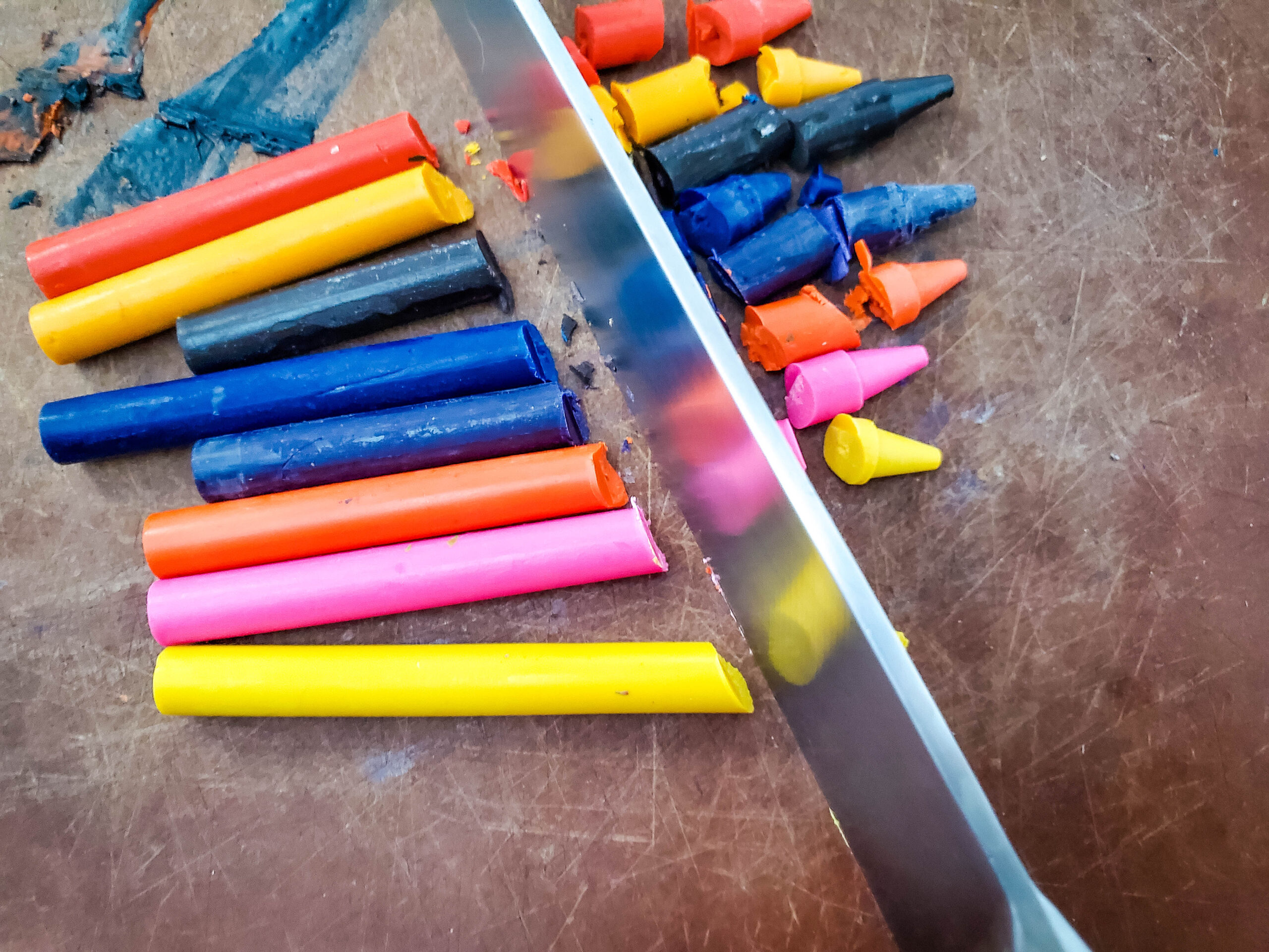 How To Melt Crayons Into New Shapes - Made In A Pinch