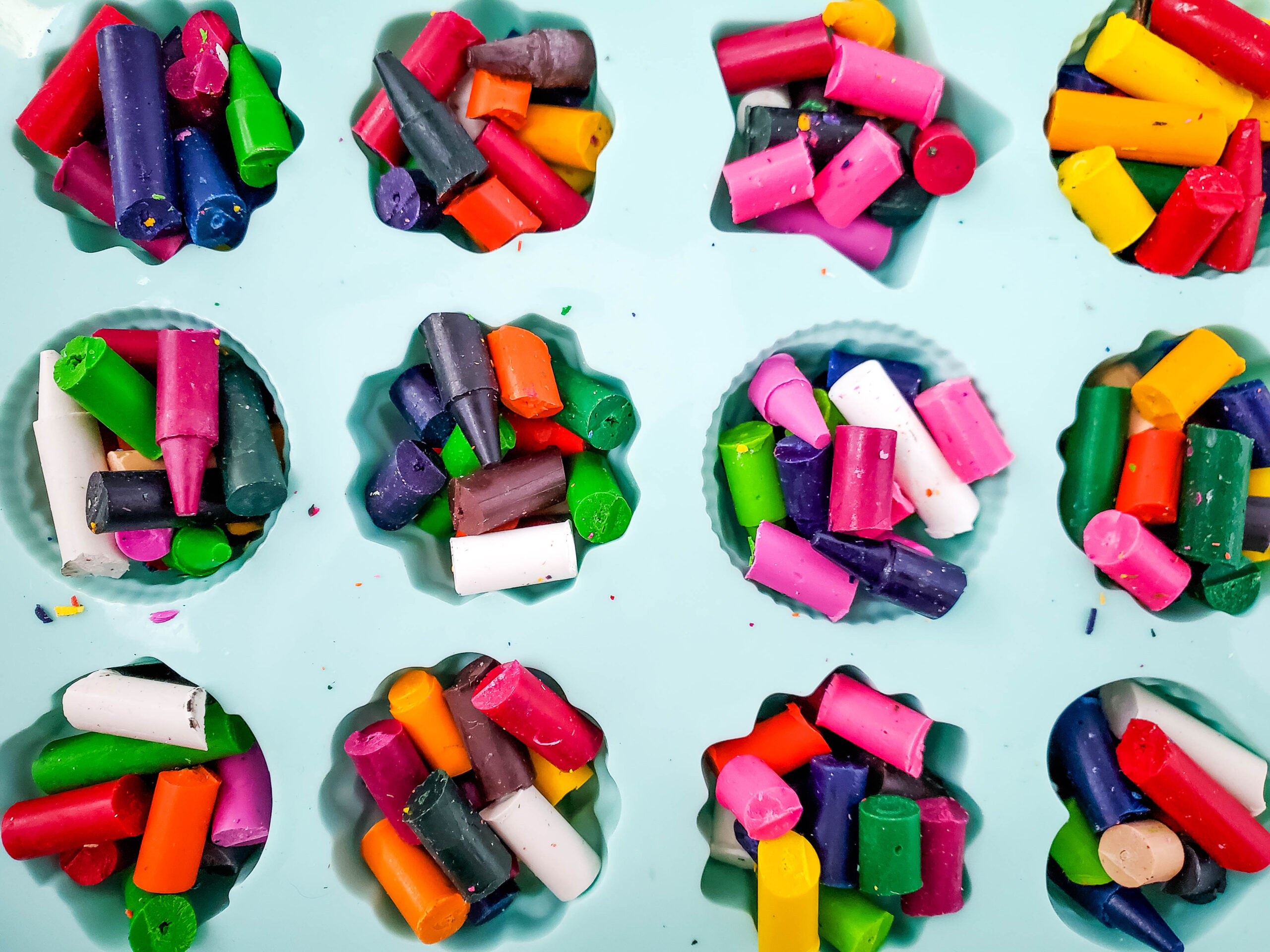 How To Melt Crayons Into New Shapes - Made In A Pinch