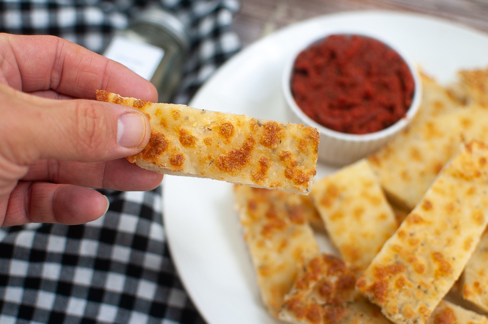Air Fryer Cheese Bread Made In A Pinch