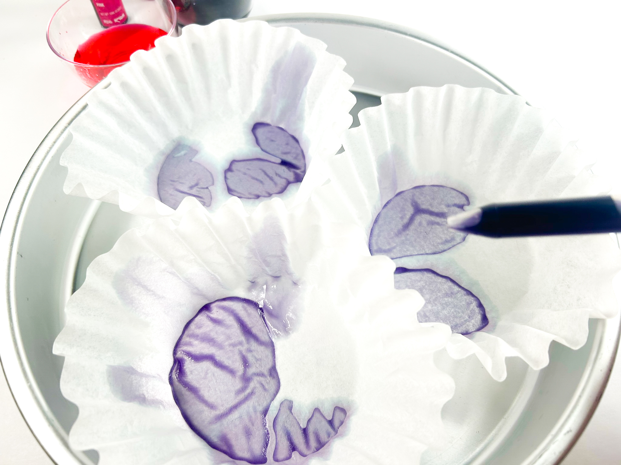 DIY Coffee Filter Flowers - Made In A Pinch