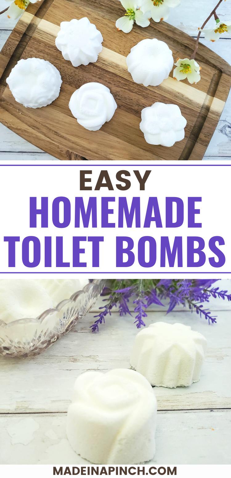 DIY Toilet Bomb Recipe - Effortlessly Clean Bathrooms! - Made In A Pinch