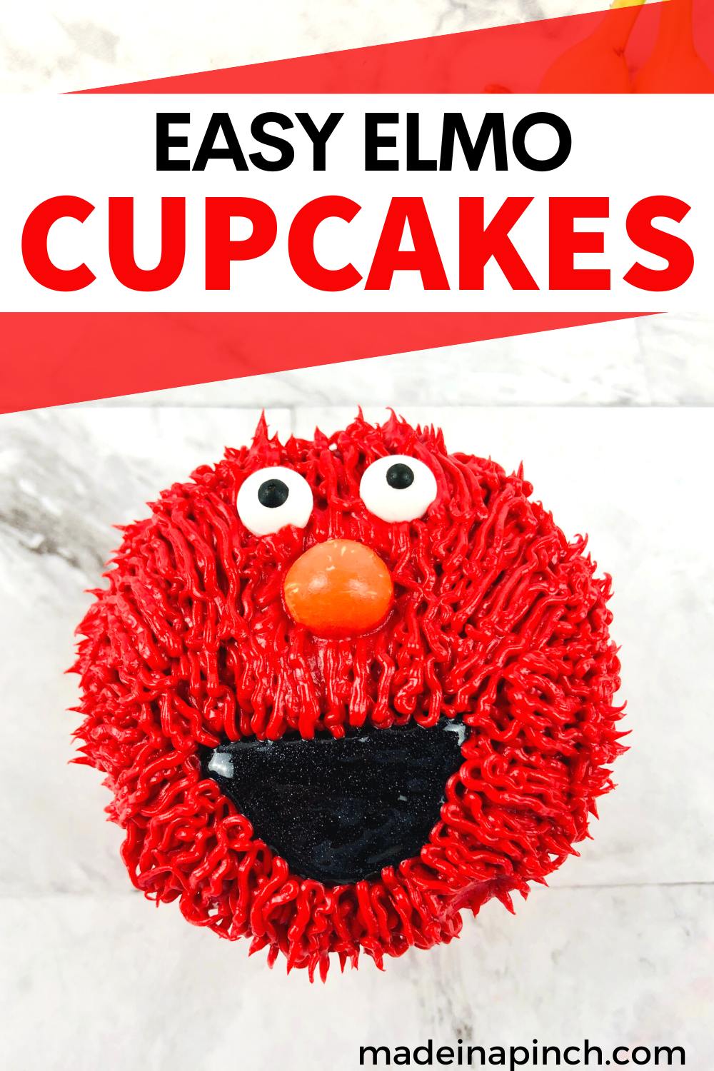 How To Make Elmo Cupcakes: Easy Sesame Street Sweets